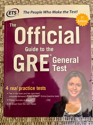 ETS Official Guide to the GRE General Test (Includes 4 real practice ...