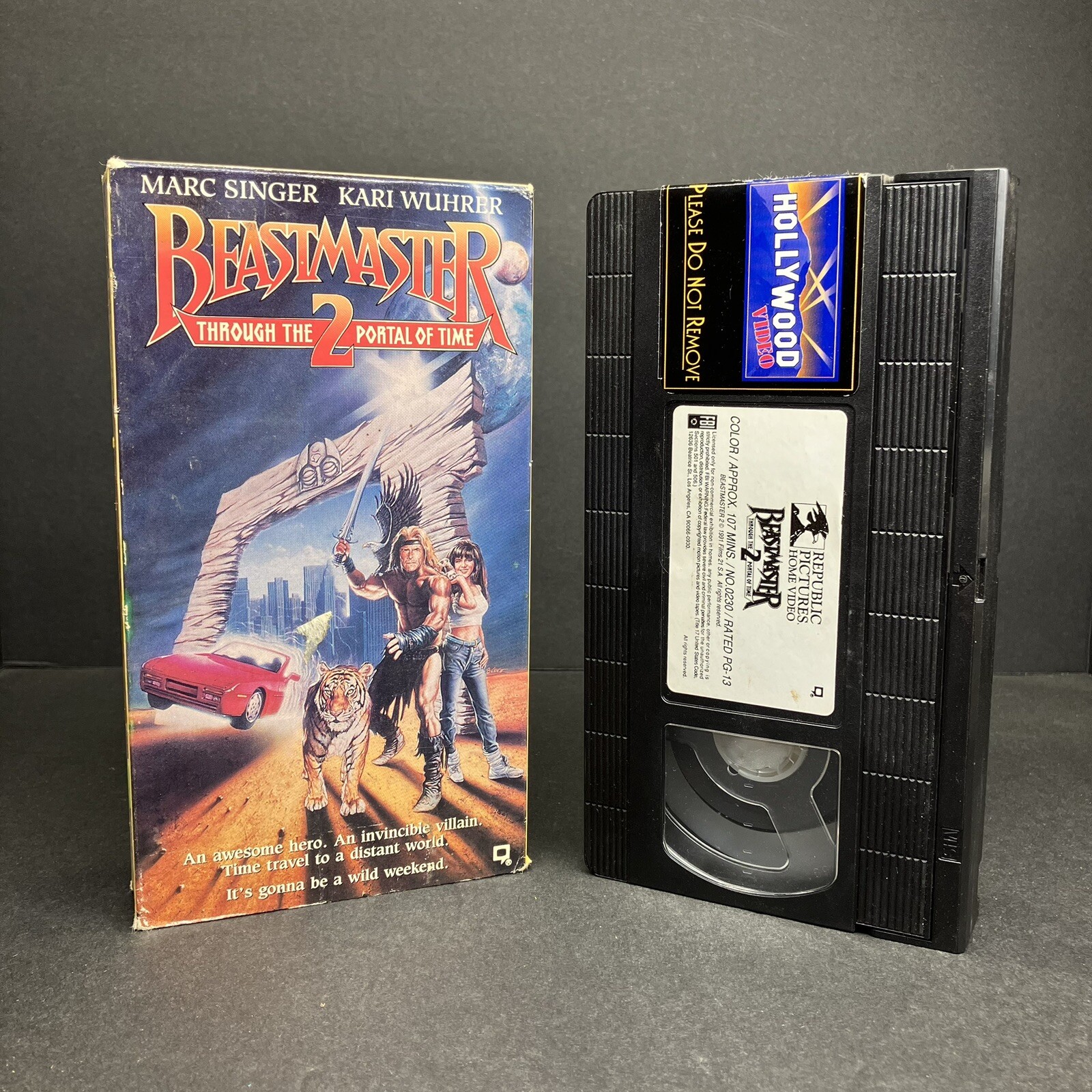 BEASTMASTER 2 Through the Portal of Time VHS 1992 Epic Adventure Movie ...