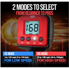 Baseball Radar Gun - Speed Sensors Baseball Speed Training Equipment ...