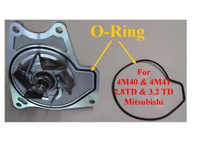 Mitsubishi Water Pump 4M40 4M41 2.8TD 3.3 DI-D INCLUDES GENUINE O-RING ...