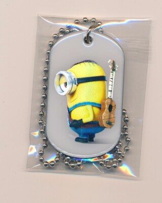 MINIONS THE MOVIE SINGLE HOLOFOIL DOG TAG #20 FROM 2015 | eBay
