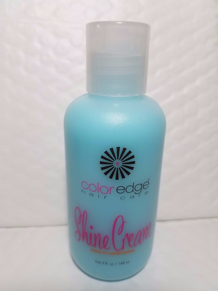 COLOR EDGE HAIR CARE SHINE CREAM LEAVE IN CONDITIONER NET 5 FL OZ ...