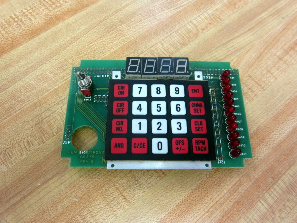 CBM Electronics 100279 Numeric Display Board W/Keypad | eBay