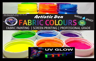 Fluoro Screen Print Ink Uv Neon Glow Print Ink Paint Permaset ...