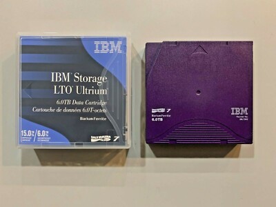 IBM LTO-7 Tape Cartridge # 38L7302 (10 Pack) Ultrium Data Cartridge ...