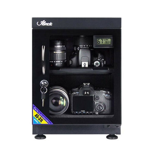 110V Lens Camera Equipment Storage 30L Digital Dehumidify Dry Cabinet ...