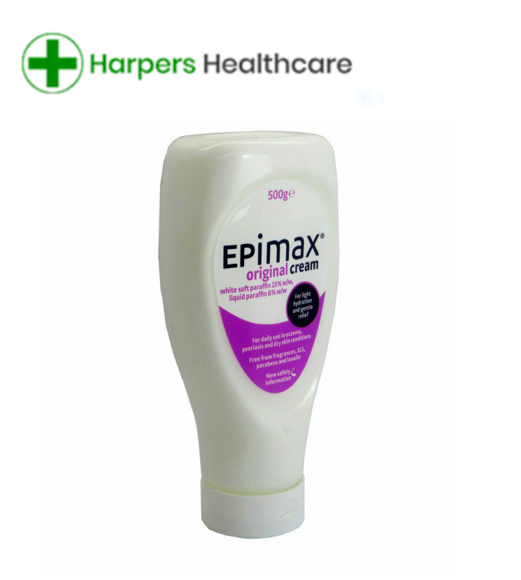 Epimax Original Cream 500g (2 x BOTTLES) for Dry Skin, Eczema - SLS ...