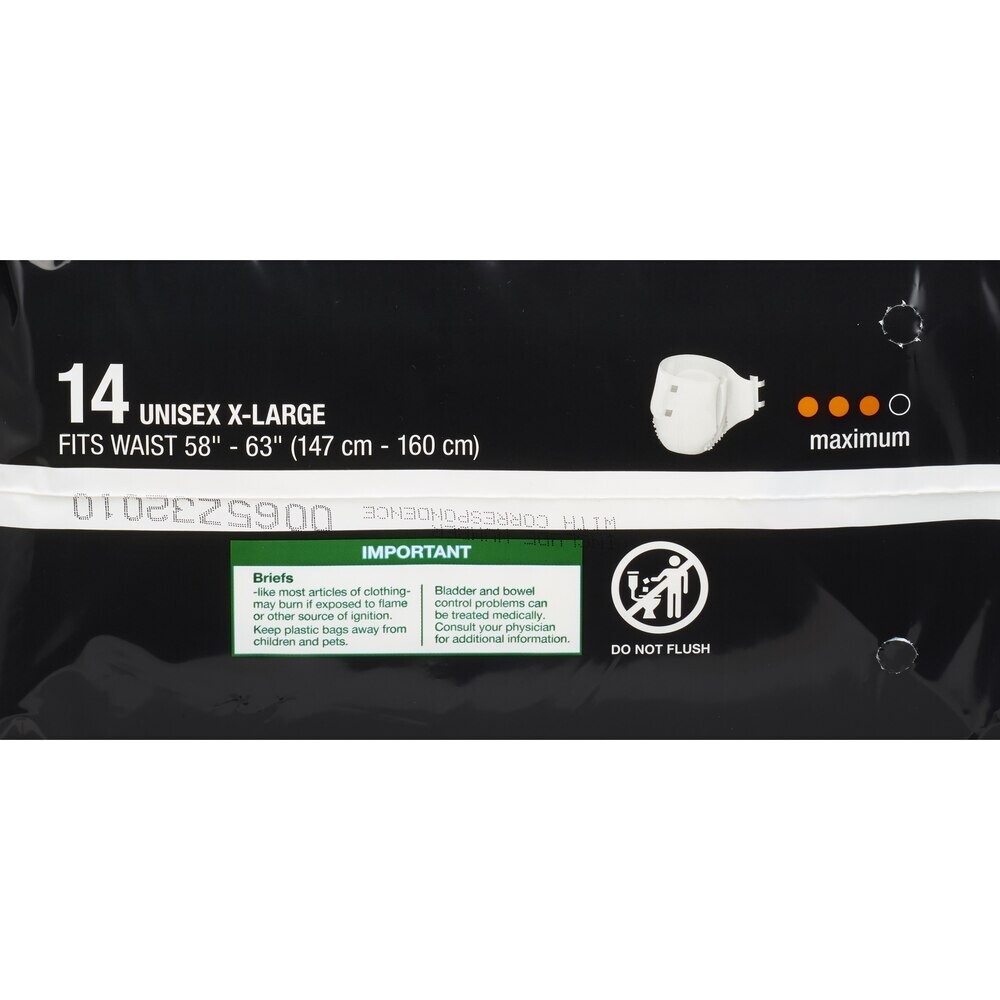 CVS Health Day & Night Fitted Briefs Maximum Absorbency ~ 16 Count ...