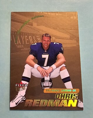 2001 Fleer Ultra CHRIS REDMAN #766 Gold Medallion Edition SSP #/250 ...