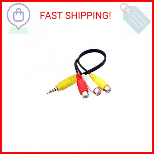 Replacement for Sony TV Video AV Component Adapter Cable, 3 RCA to 3 ...