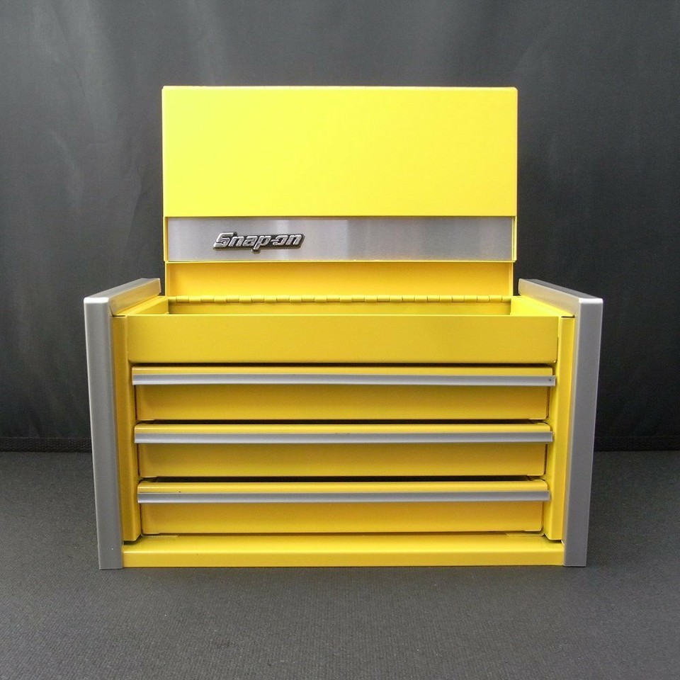 Snap-on Miniature Tool Box micro top chest yellow NEW JP | eBay