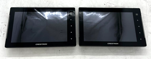 Lot of 2: Crestron TSS-752-B-S Touch Screen 7" Room Scheduling Panel | eBay