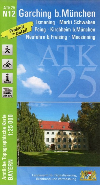 Garching B.München 1 : 25 000 (2019, Sheet Map) online kaufen | eBay