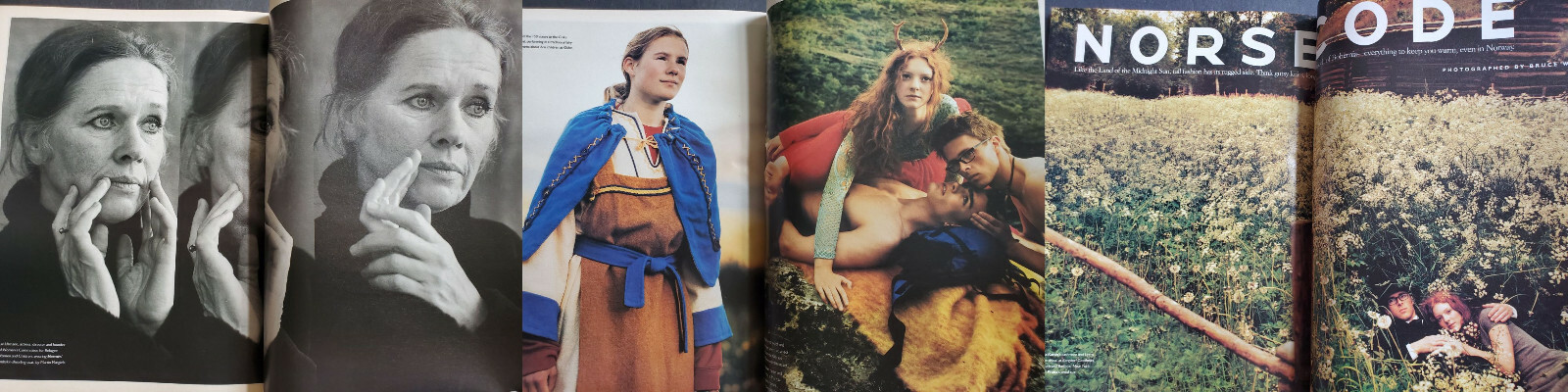 1998 W Magazine Carolyn Murphy Bruce WEBER Jonathan Rhys Meyers Ian ...