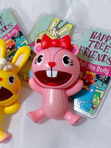 Happy Tree Friends Cuddles Giggles Shocking Keychain Ball Chain Mascot ...