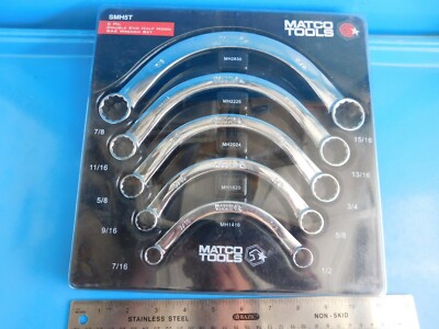 NEW, MATCO TOOLS 5 PC. SAE HALF MOON WRENCH SET , PART #SMH5T | eBay