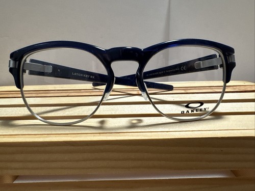 Oakley Latch Key RX Blue Tortoise Optical OX8134 Eyeglasses | eBay
