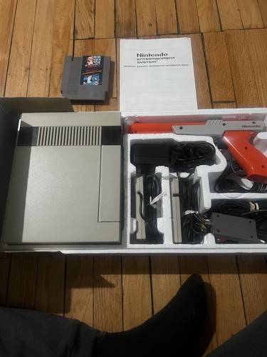 Nintendo Entertainment System Action Set Box Console Complete Great ...