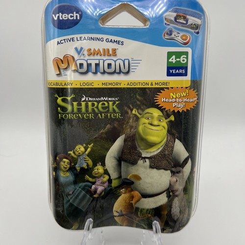VTECH V.Smile Motion Shrek Forever After Game Cartridge NEW SEALED Fast ...