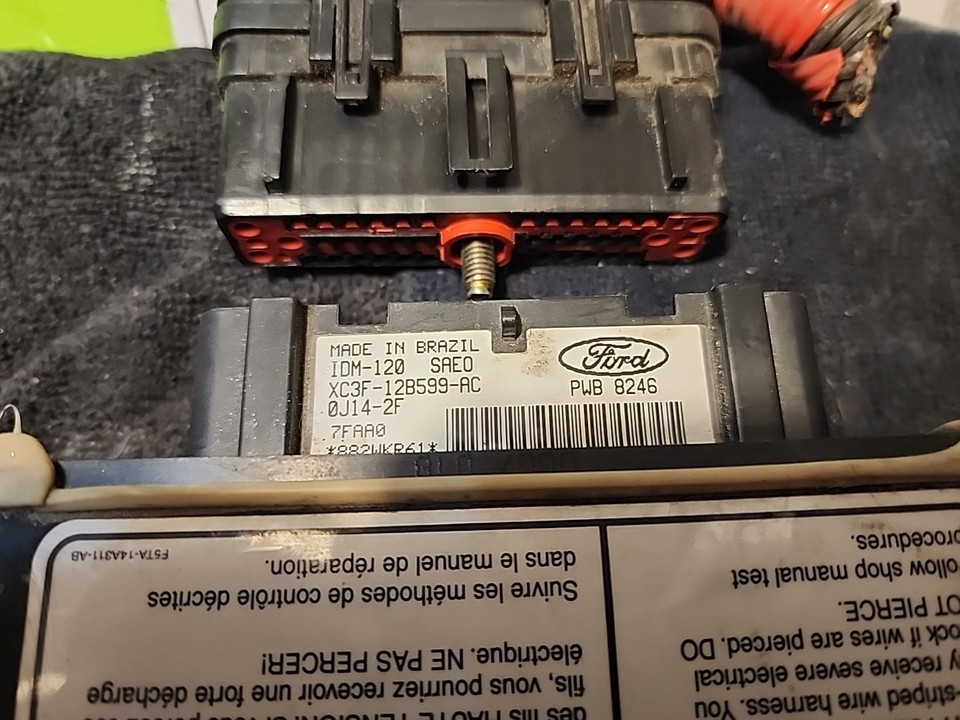 99-03 Ford Super Duty 7.3L Diesel IDM-120 Fuel Injector Module XC3F ...