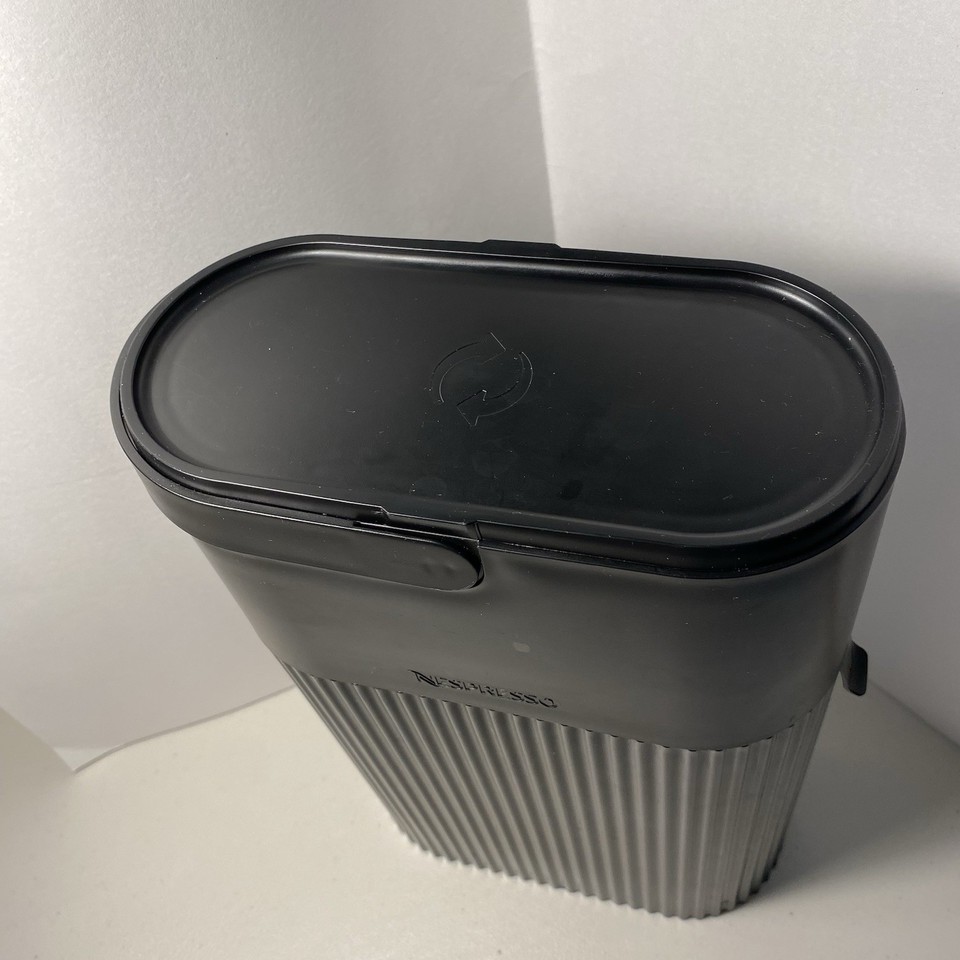 Nespresso Coffee Machine Pod Bin Trash Recycle Holder and Bag, Clean ...