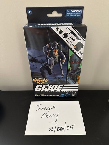 GI Joe Classified Night Force Parth "Wolf Spider" Varma 109 GI Joe ...