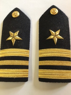 US Navy Lt Commander Rank Shoulder Boards (Set of 2 Pieces) Excellent ...