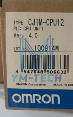 1PCS OMRON CPU Unit CJ1M-CPU12 CJ1MCPU12 New In Box | eBay
