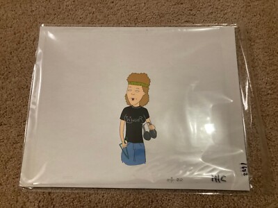 Beavis and Butthead Animation Cel Production Art MTV Winger Mrs ...