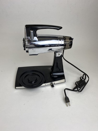 Vintage Sunbeam Mixmaster Parts/repair Motor Head 12 Speed Model Chrome ...