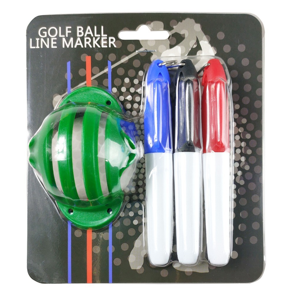 Achieve Consistent Putting with Golf Ball Line Marker Triple Track ...
