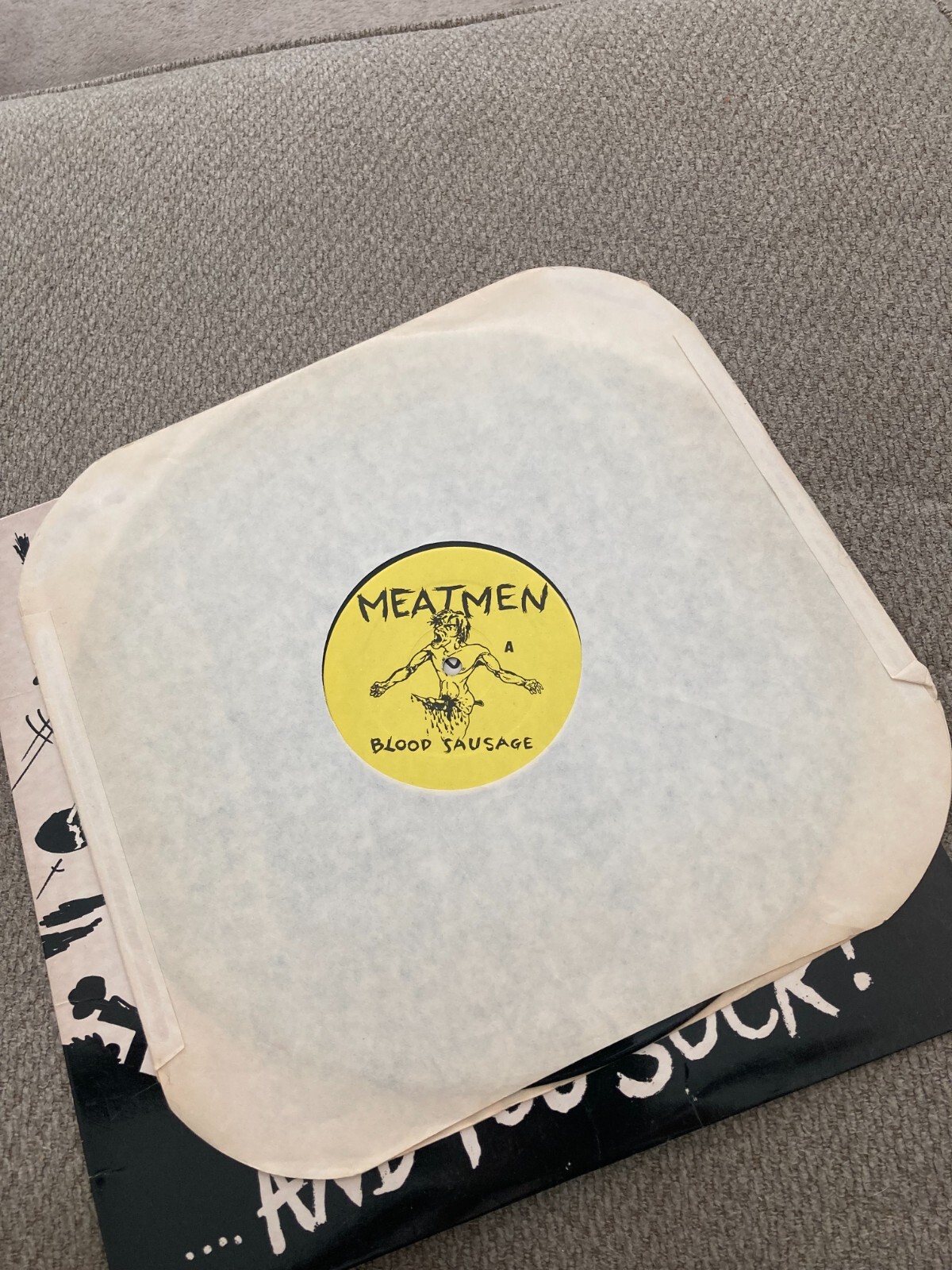 The Meatmen – We're The Meatmen And You Suck! LP 1983 Touch And Go ...