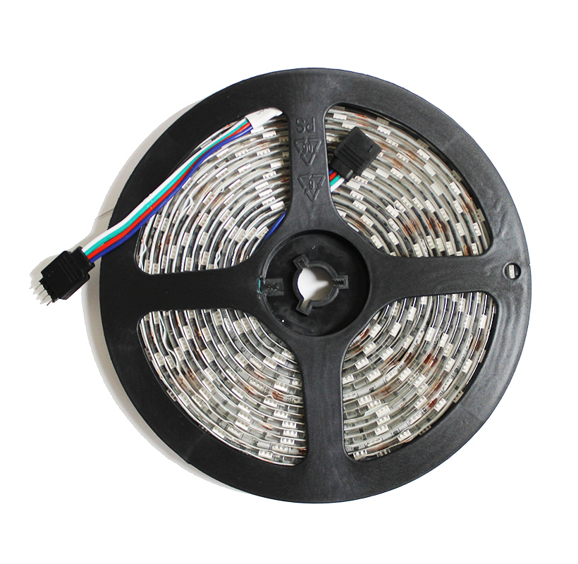 5M 16.4ft 12v SMD RGB 5050 IP65 Waterproof 300 LED Flexible Tape Strip ...