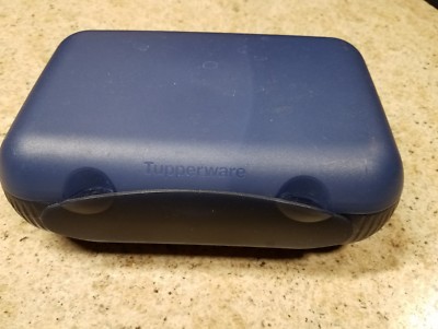 Genuine Tupperware 5140A-1 & 5142A-3 Two-piece Lunch Box EUC | eBay