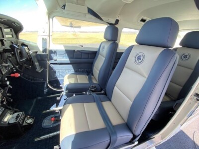 Cessna 210, 205, 206 complete custom leather interior | eBay