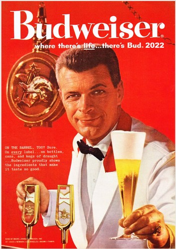 2025 Wall Calendar (12 pgs) Budweiser Beer Vintage Ads Posters M481 | eBay