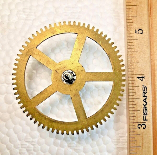 Mauthe Clock Movement (Stamped 45/100) Time Side 2nd Wheel (K7382 ...