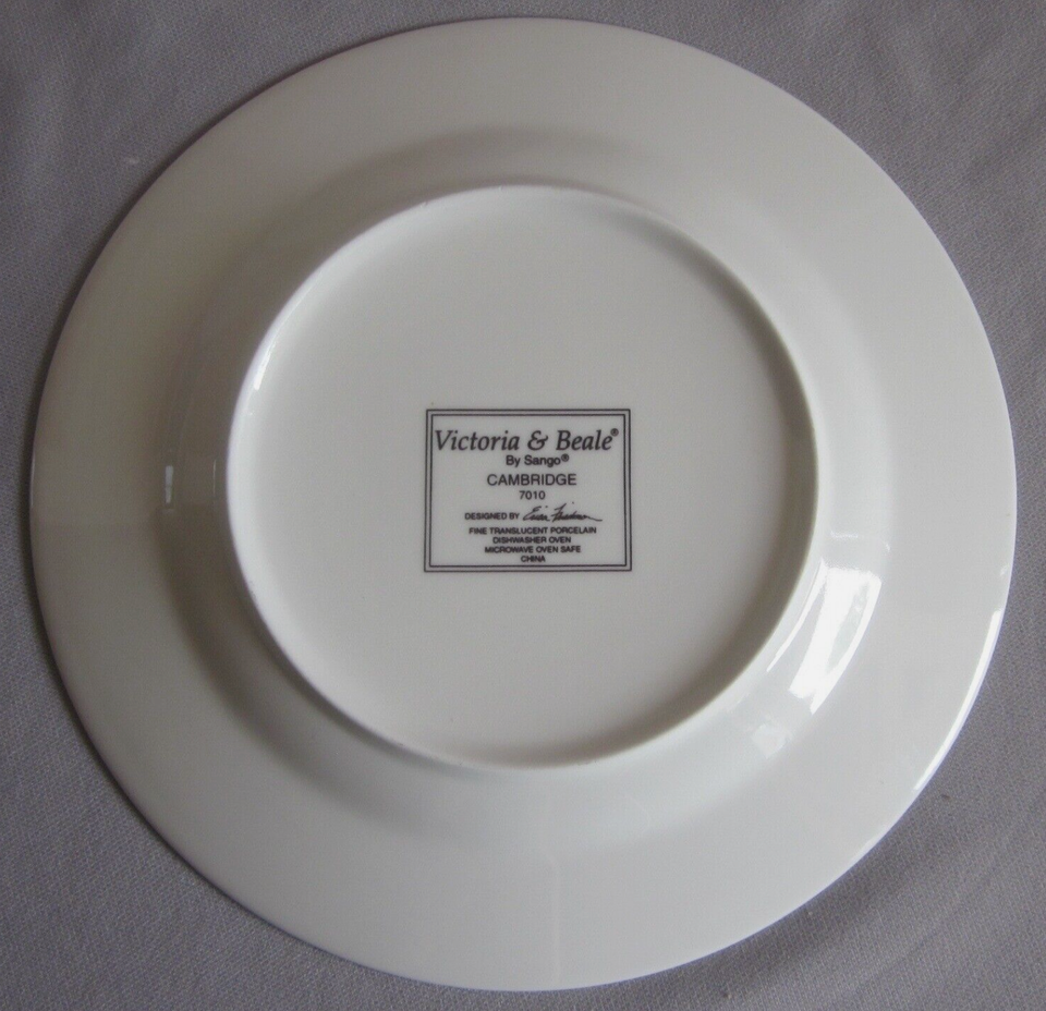 Victoria & Beale by Sango Salad Plate Cambridge Pattern 7 7/8" Fine ...