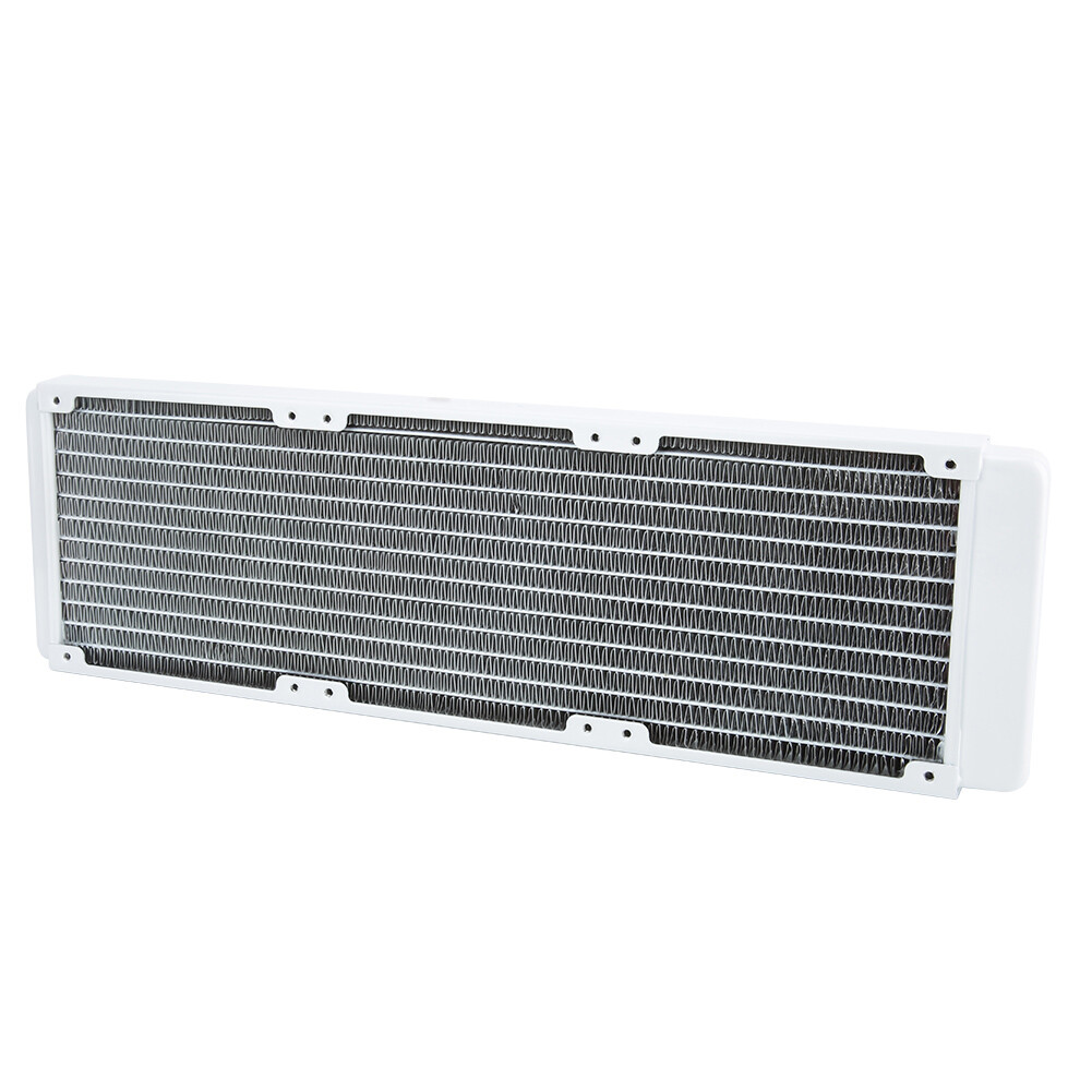 White Copper PC Heat Sink Water Cooling Radiator 360mm For Industrial ...