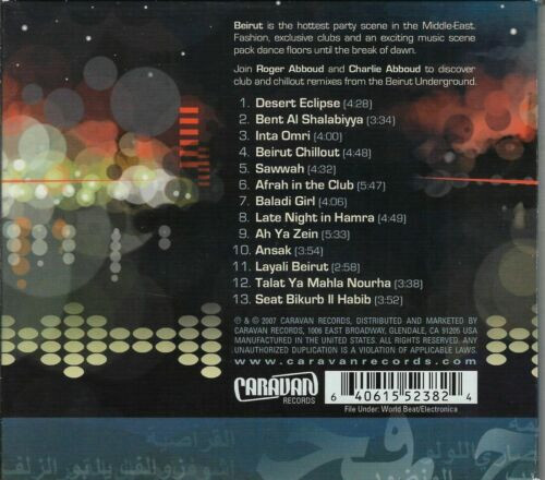 Roger Abboud: Beirut Underground (Arabic CD, Jul-2007, Caravan Records ...