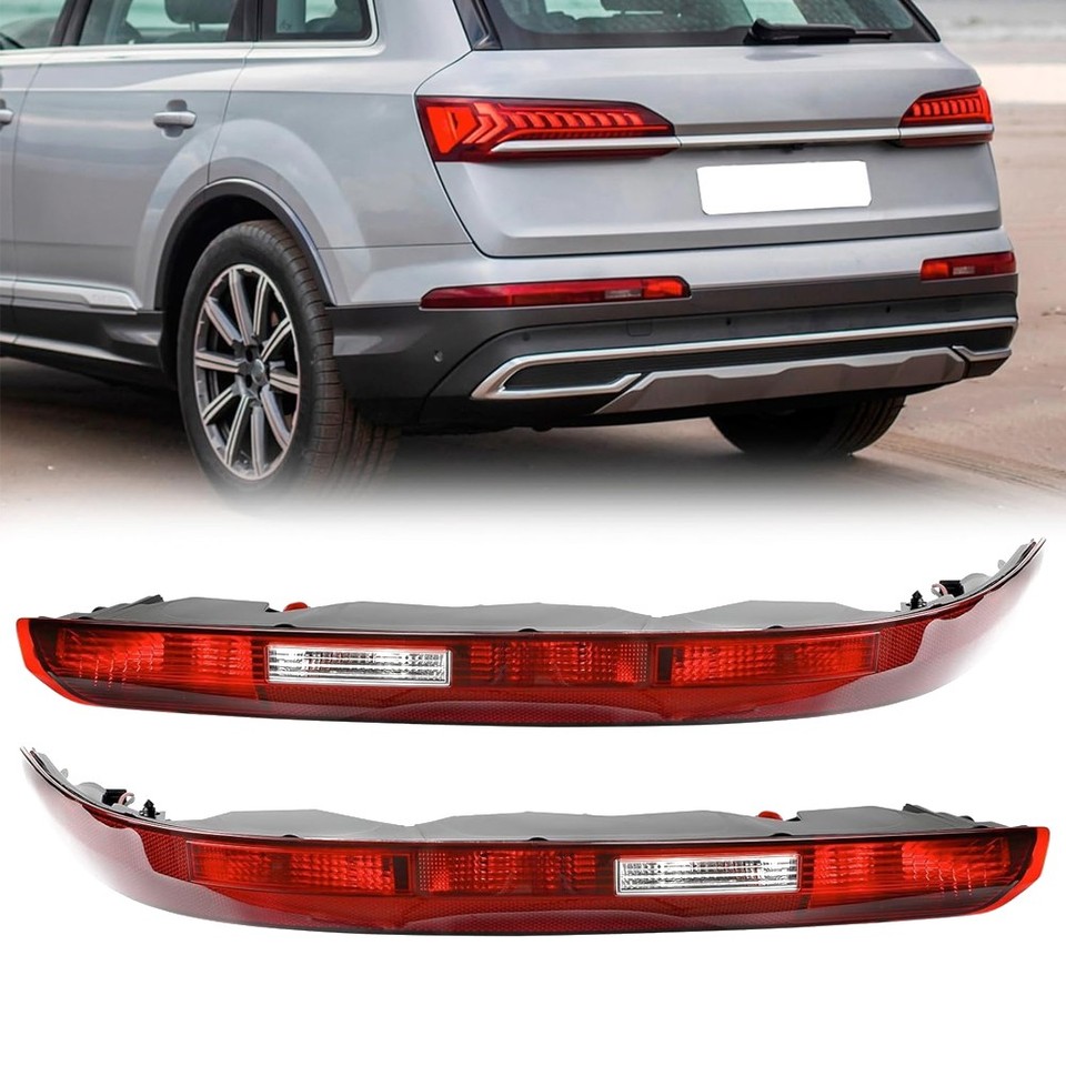 Halogen Rear Bumper Tail Lights Lamps Left Right Side Fit For Audi Q7 ...