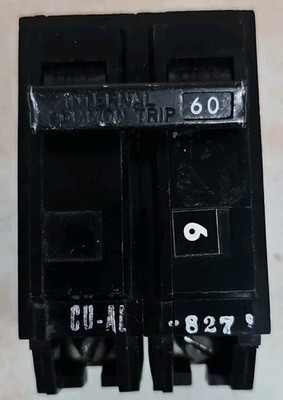 THQB2160 GE 60 Amp 2 Pole 120/240 Volt Bolt on Circuit Breaker OT W# | eBay