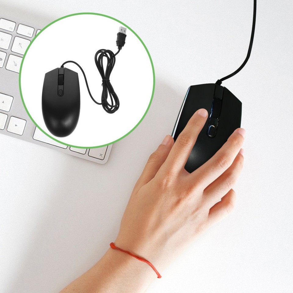 Desktop Notebook Gaming Mouse Luminous Mouse USB Plug Computer Mouse ...