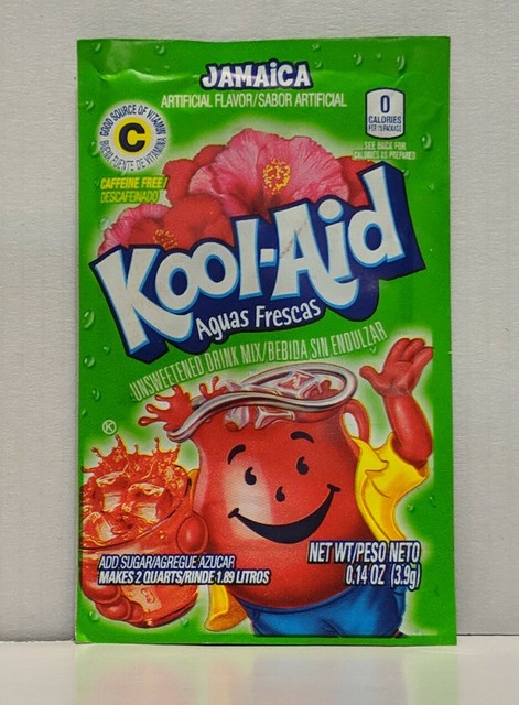 50 Jamaica 1 Mystery Flavor Kool Aid Drink Mix Summer Party Popsicles ...