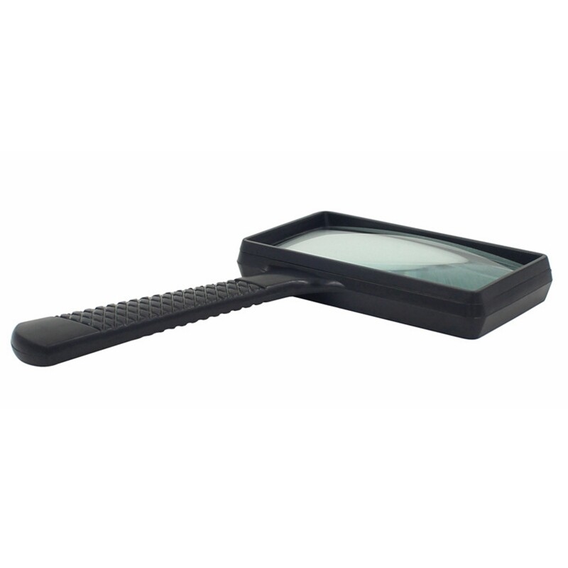 2.5 Large Reading Magnifying Glass Rectangular Magnifier Map Book Light ...