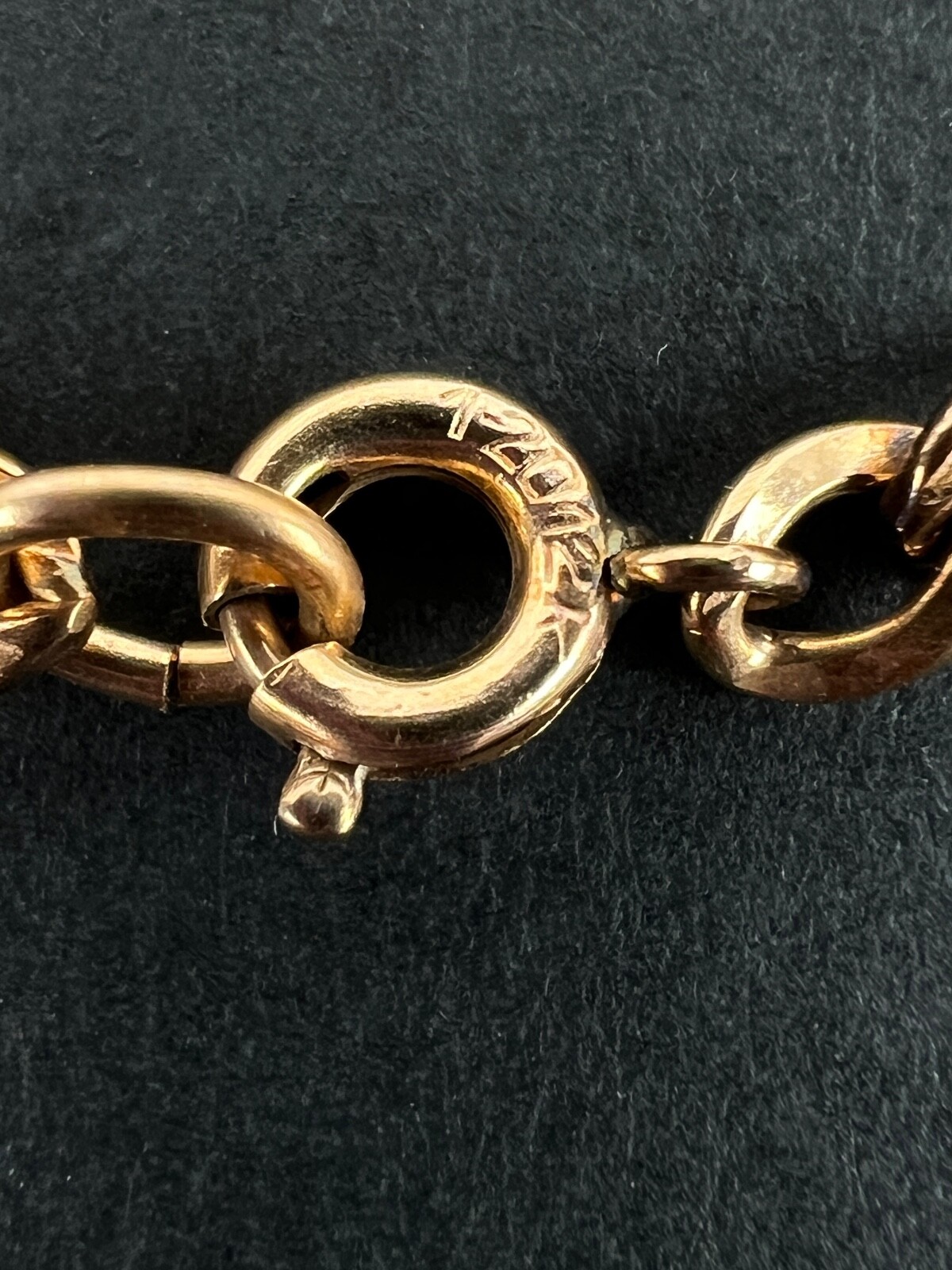 CTO 10K Gold Bell Aircraft Employee Service Charm on 1/20 12K Gold Fill ...