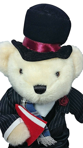 Minister Preacher Teddy Bear Cherish Plush in Tux 18" Soft Toy | eBay