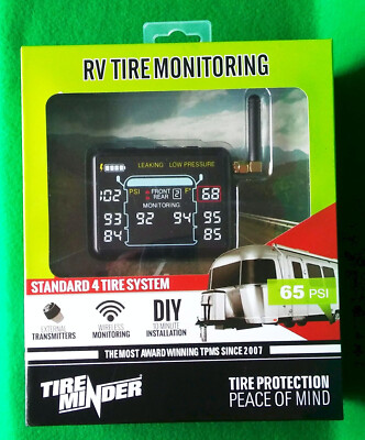 NEW RV Tire Pressure Monitoring System TireMinder TPMS-i10-4 Factory ...