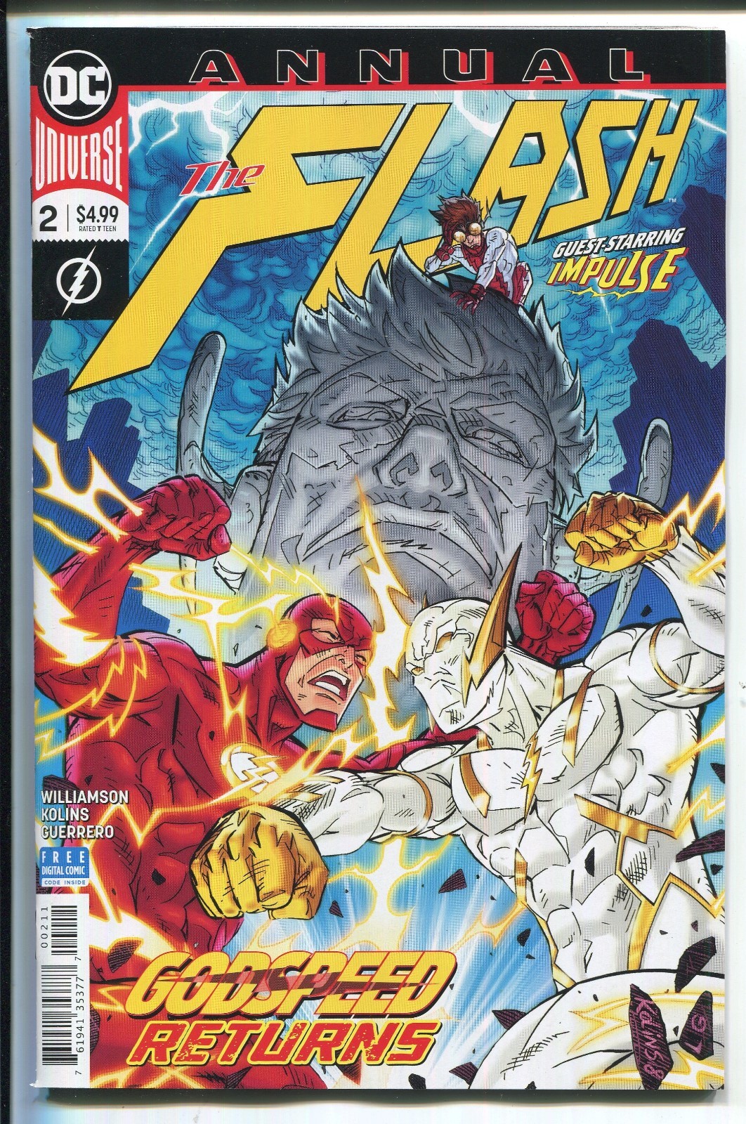 FLASH ANNUAL #2 - SCOTT KOLINS ART & COVER - DC COMICS/2019 | eBay