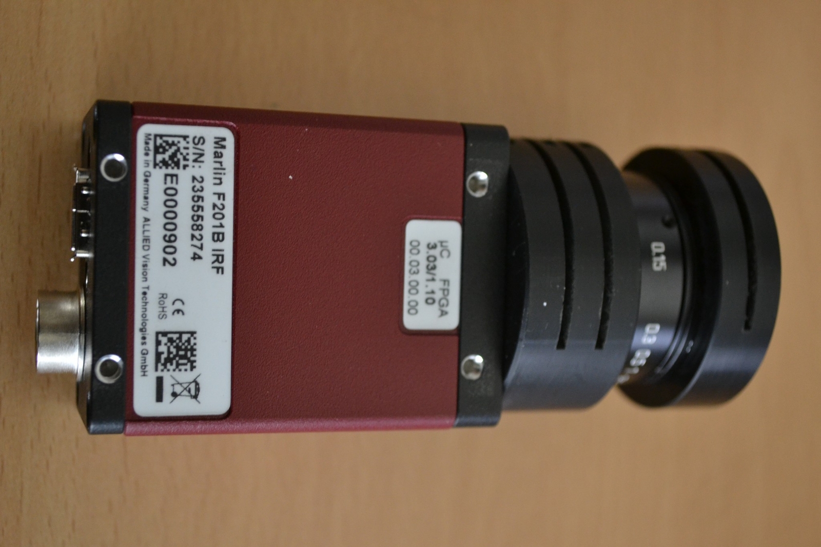 Allied Vision Technologies Marlin F201b IRF CCD Camera for sale online ...